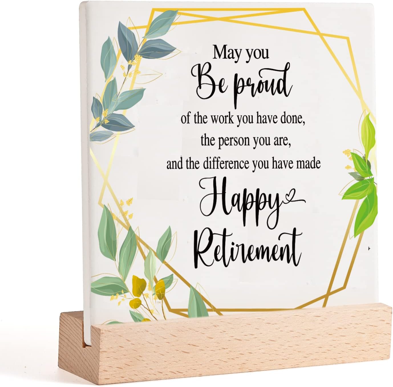Retirement Gifts for Women Men Personalized Sign - Retirement Party ...