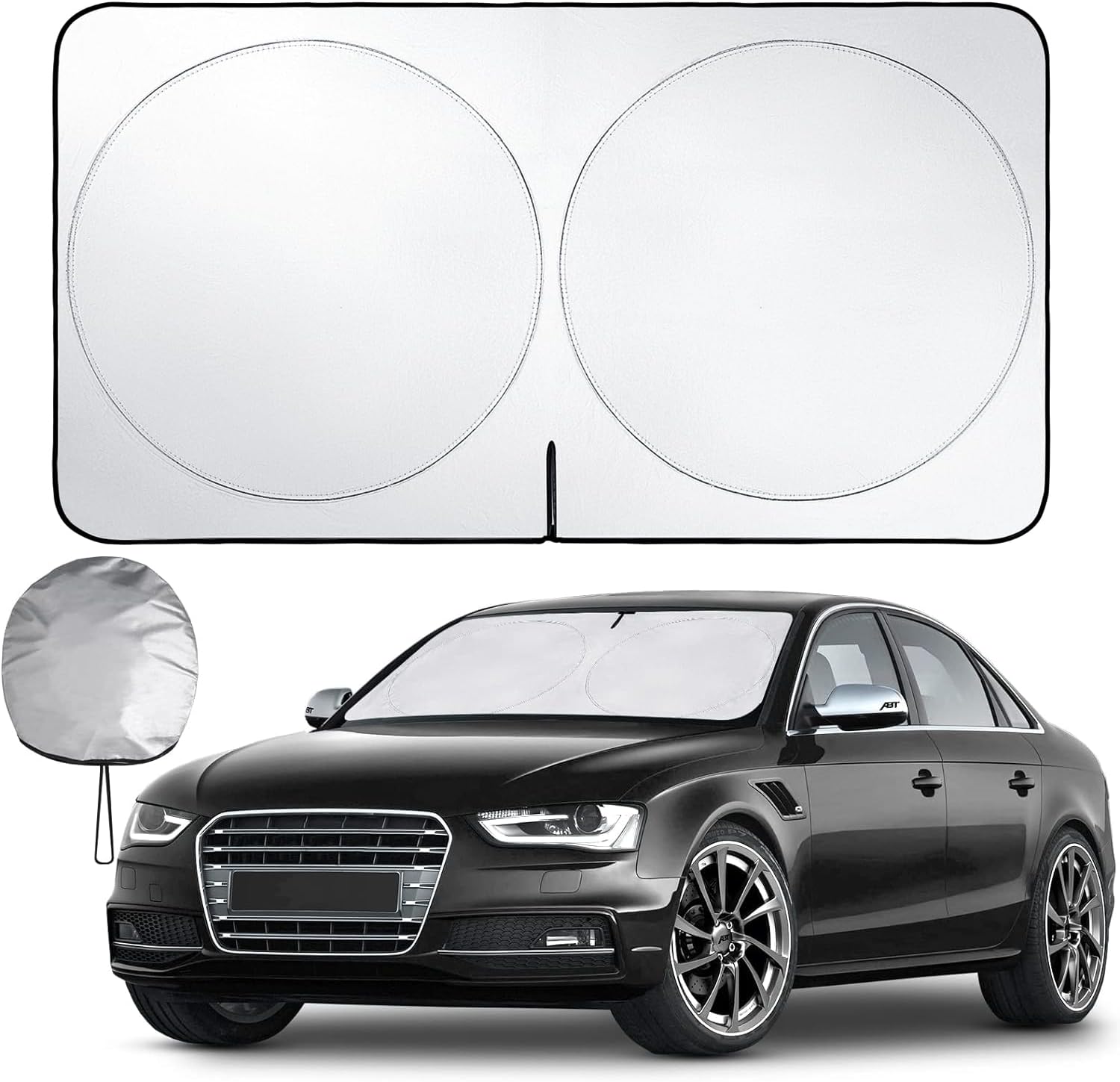 Amazon.com: Windshield Sun Shade - Car Sun Shade Windshield, Foldable ...