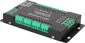 Amazon.com: LED Controller Decoder, 24 Channel DMX512 Decoding ...
