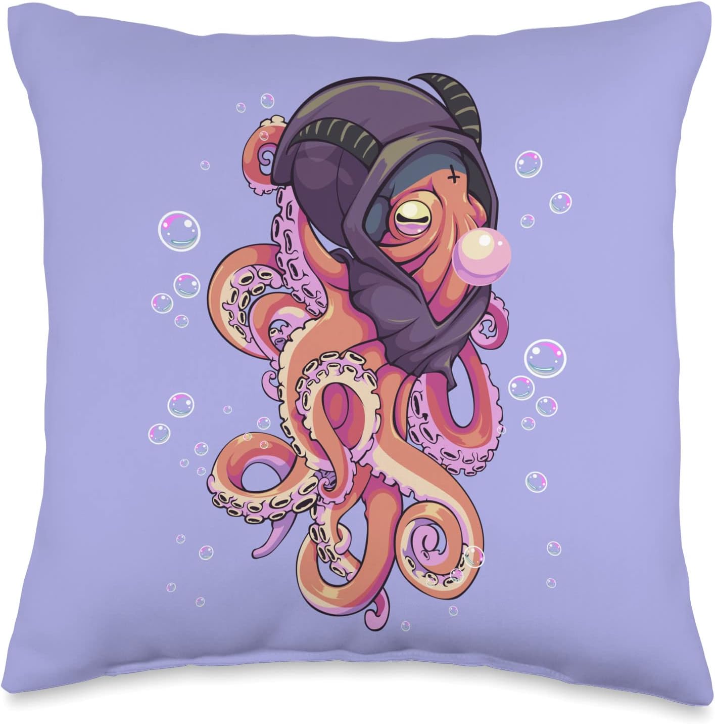 Amazon.com: Pastel Goth Kawaii Anime Octopus Grim Reaper Bubble Gum ...