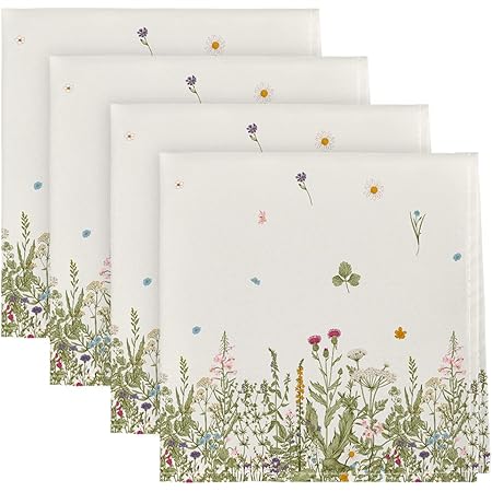 Amazon.com: Horaldaily Spring Summer Cloth Napkins 18 x 18 Inch, Wild ...