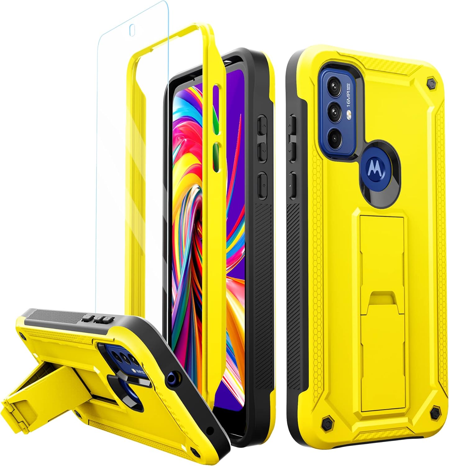 Amazon.com: URBANITE for Motorola Moto G Play 2023 Case, Military Grade Rugged Shockproof ...