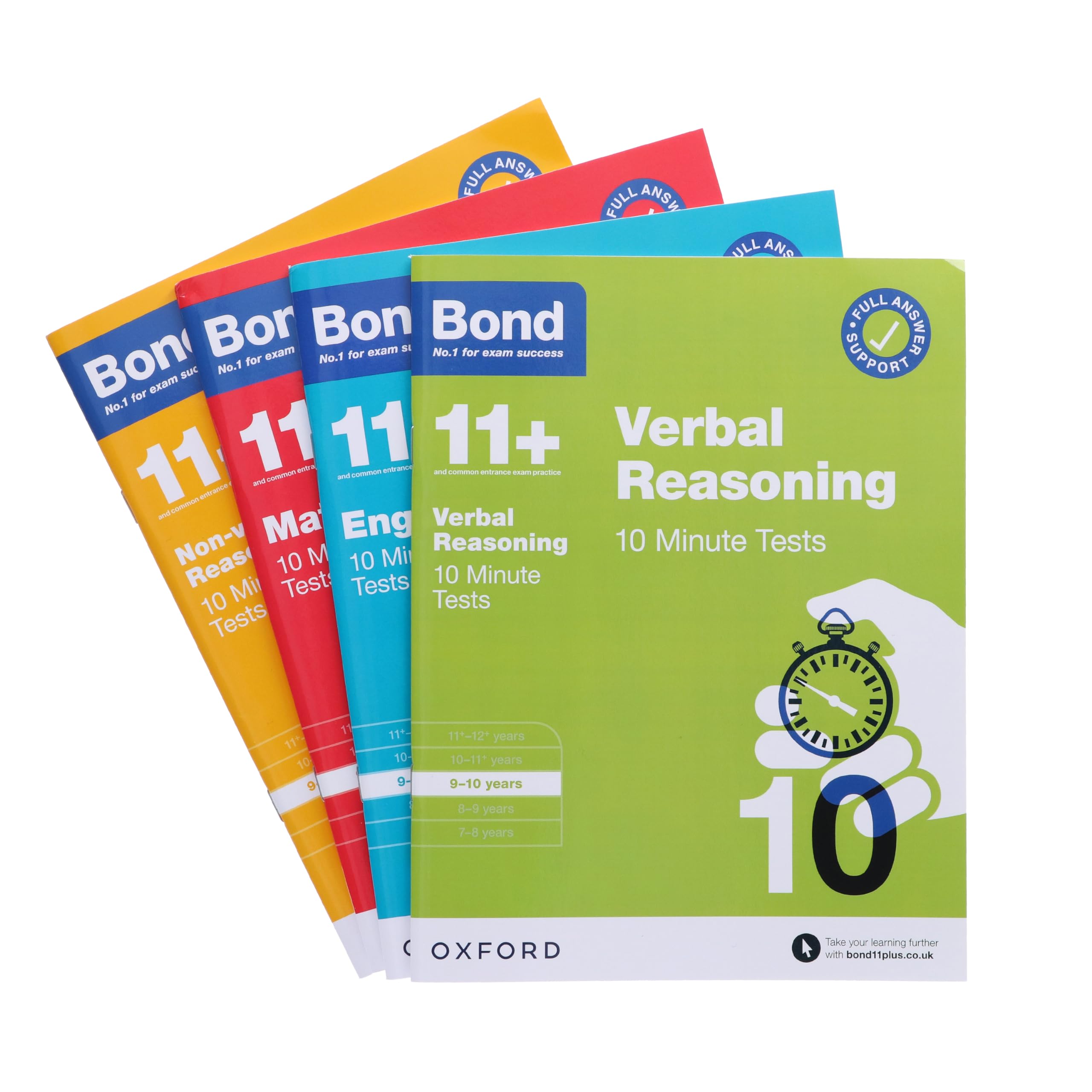 Bond 11+ 10 Minute Tests 9-10 years Bundle (Bond: 10 Minute Tests ...