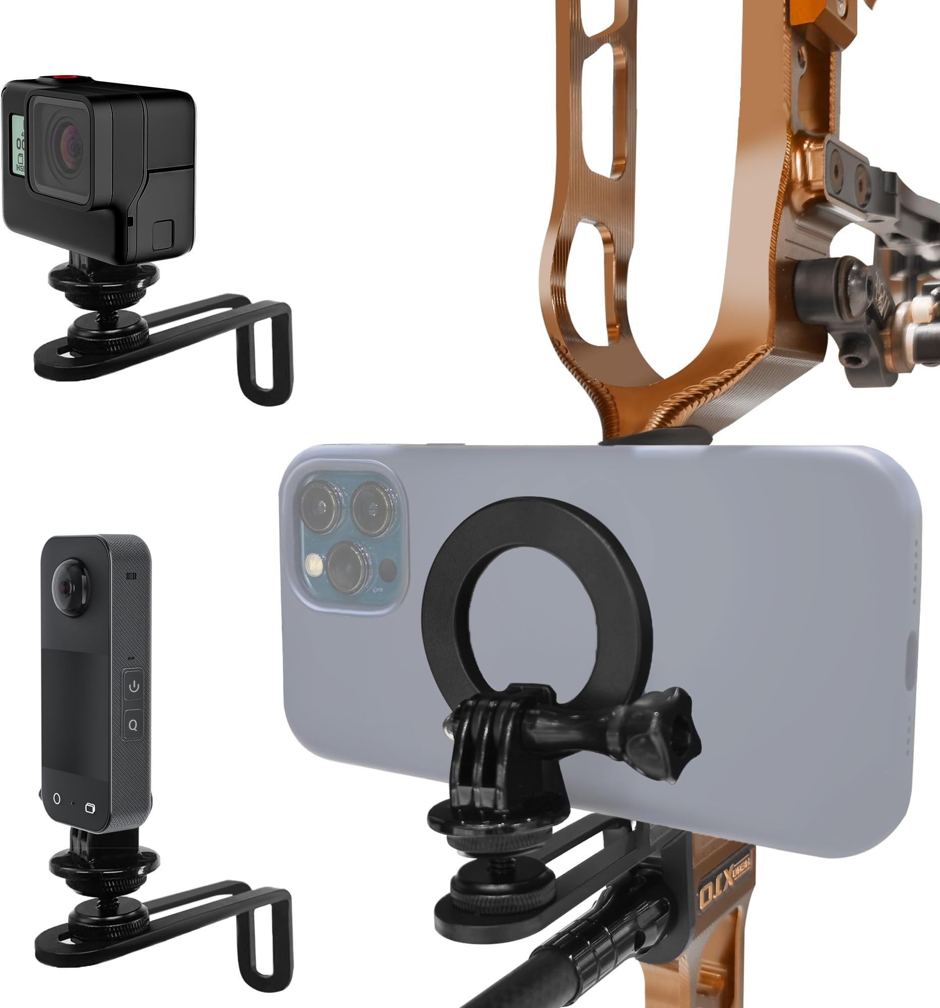 Amazon.com : StaBowMount Compound Bow Mount for GoPro : Electronics