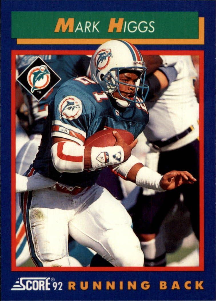 1992 Score #103 Mark Higgs at Amazon's Sports Collectibles Store