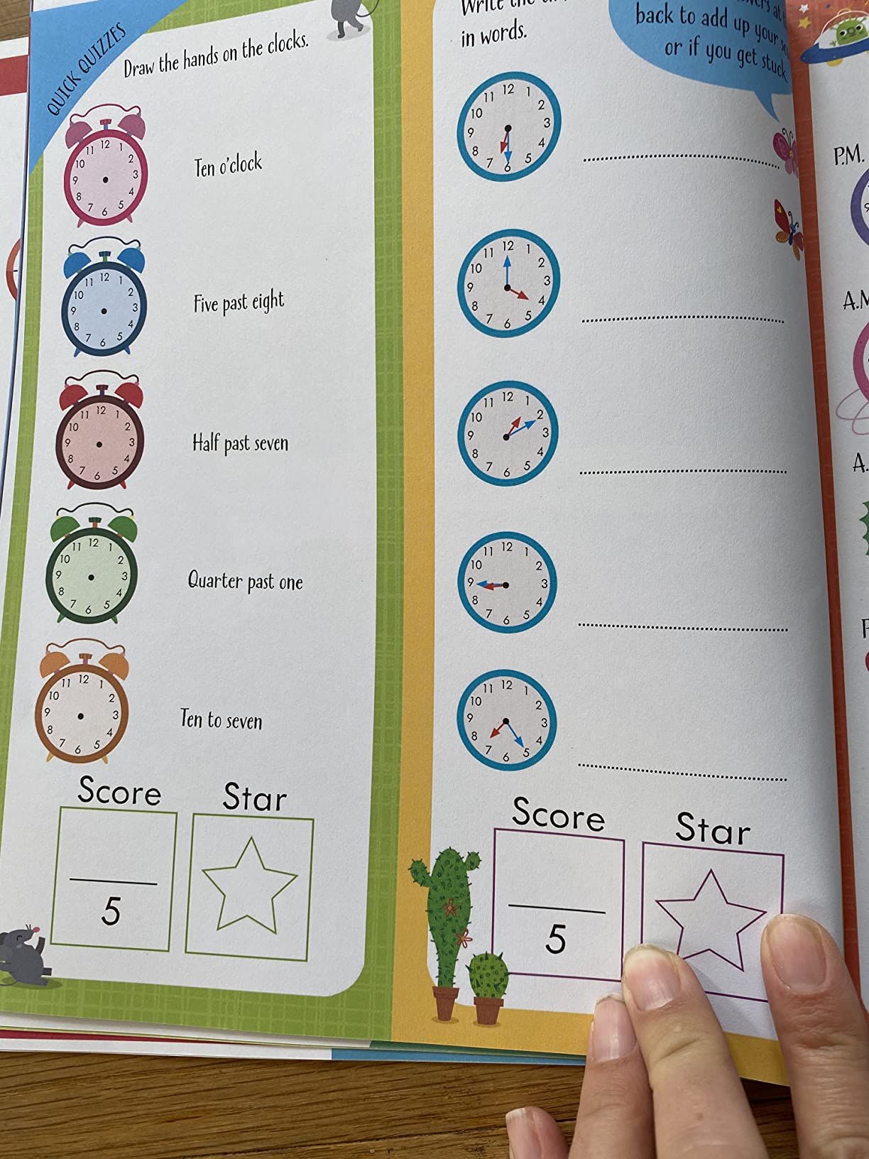 Telling the Time Activity Book (Maths Activity Books): 1 : Lara Bryan ...