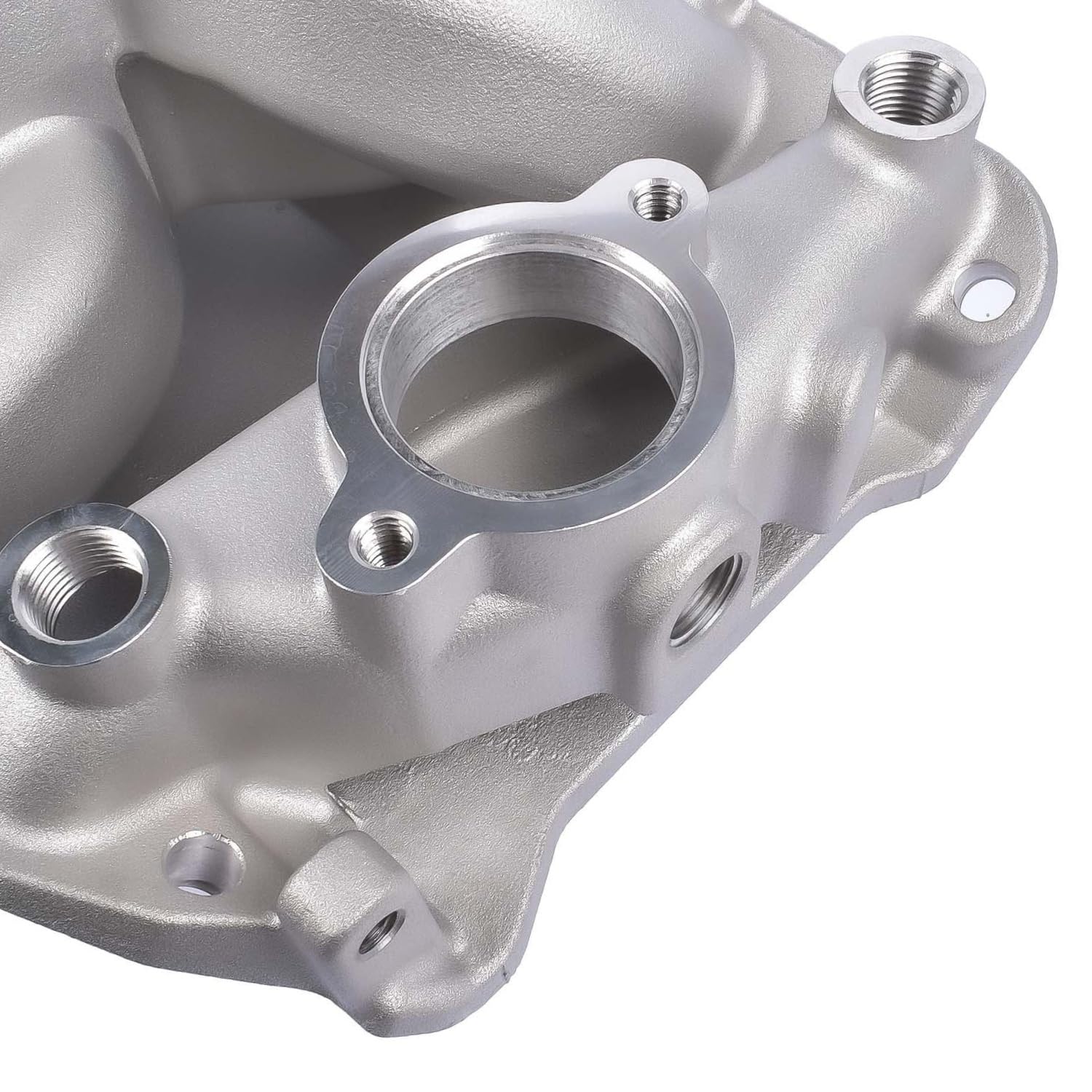 Sbc Intake Manifold Air Gap Dual Plane Intake Manifold Aluminum For BBC ...