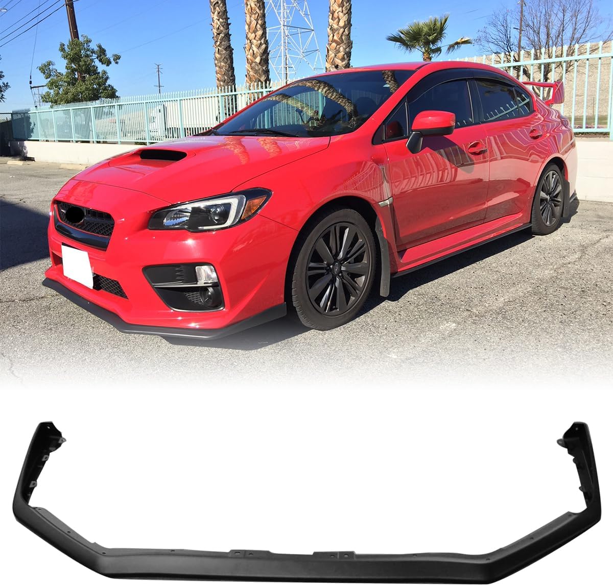 Amazon.com: cciyu Front Lip Body Kit Fits for 2015-2020 for Subaru WRX ...
