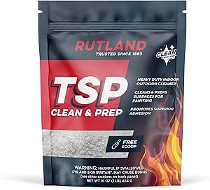 Amazon.com: Rutland TSP Clean & Prep, Heavy Duty Cleaner Concentrate ...
