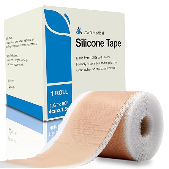 Amazon.com : AWD Medical Silicone Scar Sheets - Silicone Gel Sheets for ...