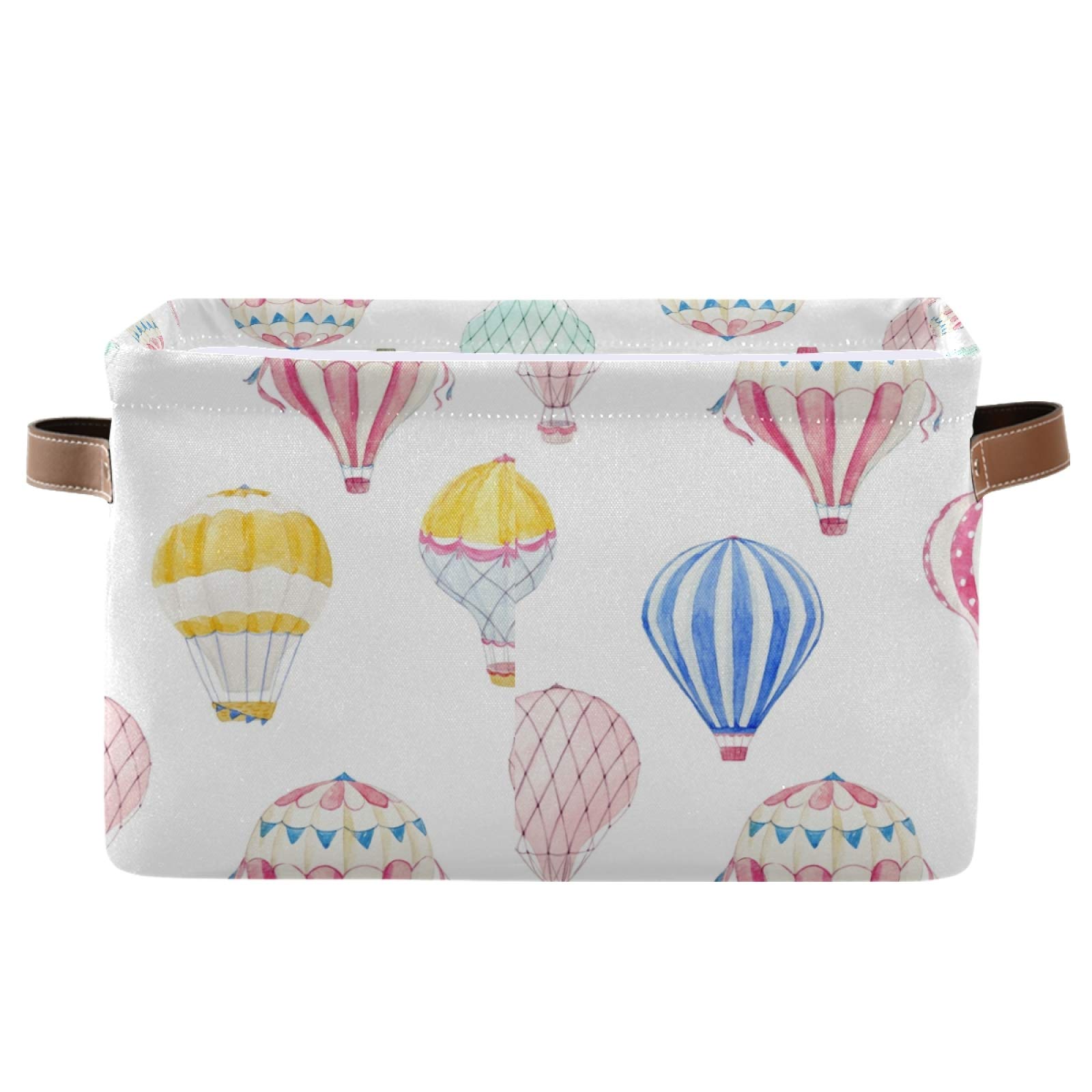 Amazon.com: Storage Bins Colorful Hot Air Balloon Storage Basket ...