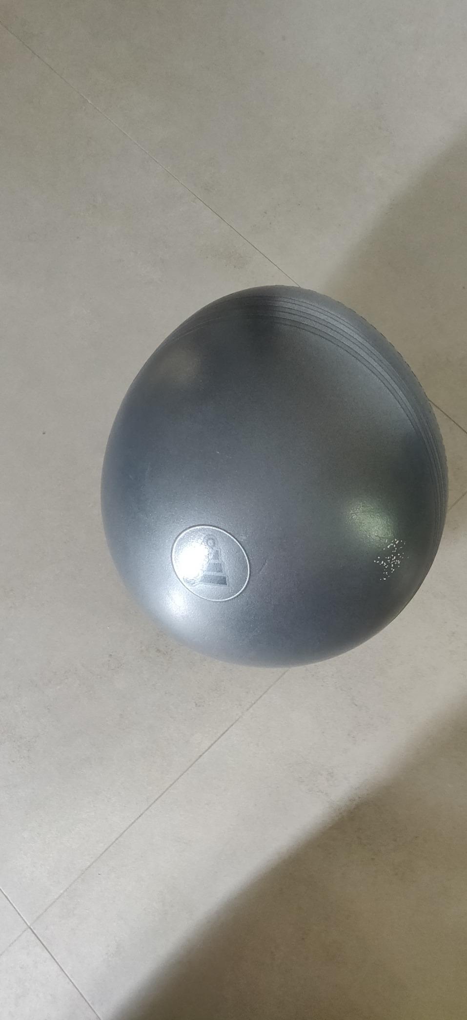 Adidas ADBL-11245GR PVC Exercise Gym Ball, Size 55 cm, (Grey) : Amazon ...