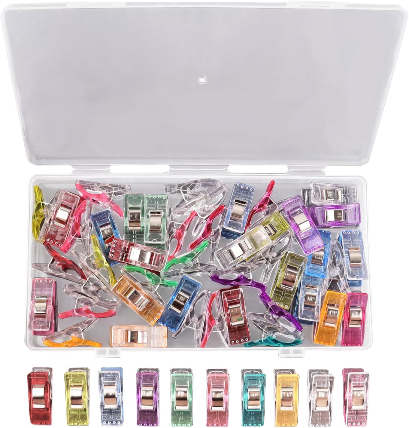 Amazon.com: 45 Pack Multipurpose Sewing Clips for Quilting and Crafts ...