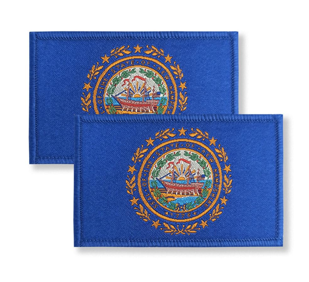 Amazon.com: Overdecor New Hampshire Flag Patch Tactical Military ...