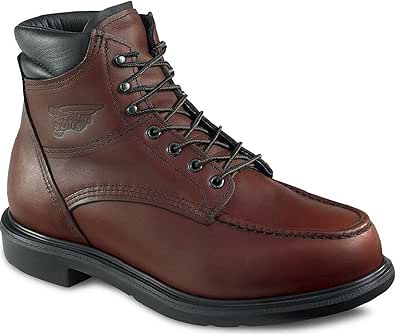 Amazon.com: Red Wing 202 Men's 6-inch Boot (9.5 E US) Brown : Clothing ...