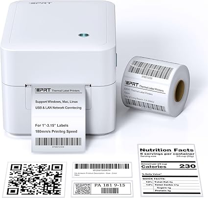 Amazon.com : iDPRT Label Maker - 3 inch Thermal Printer for Small ...