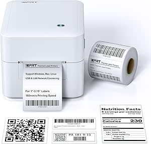 Amazon.com : iDPRT Label Maker - 3 inch Thermal Printer for Small ...