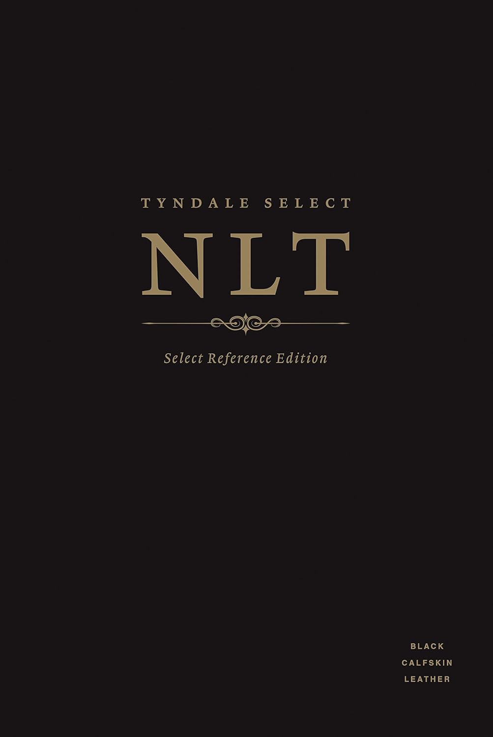 Tyndale Select NLT: Select Reference Edition (Genuine Leather, Black ...