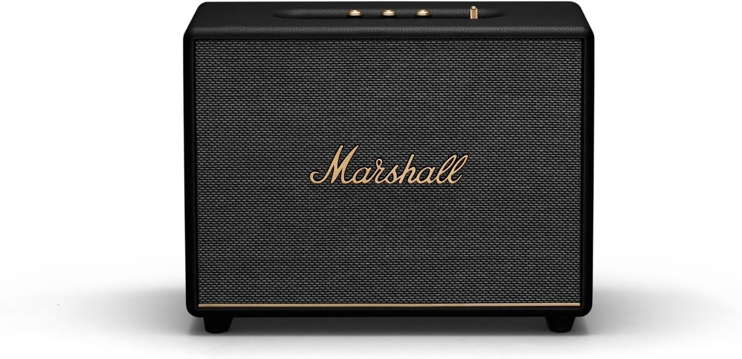 Amazon.com: Marshall Woburn III Bluetooth Wireless Speaker,Black ...
