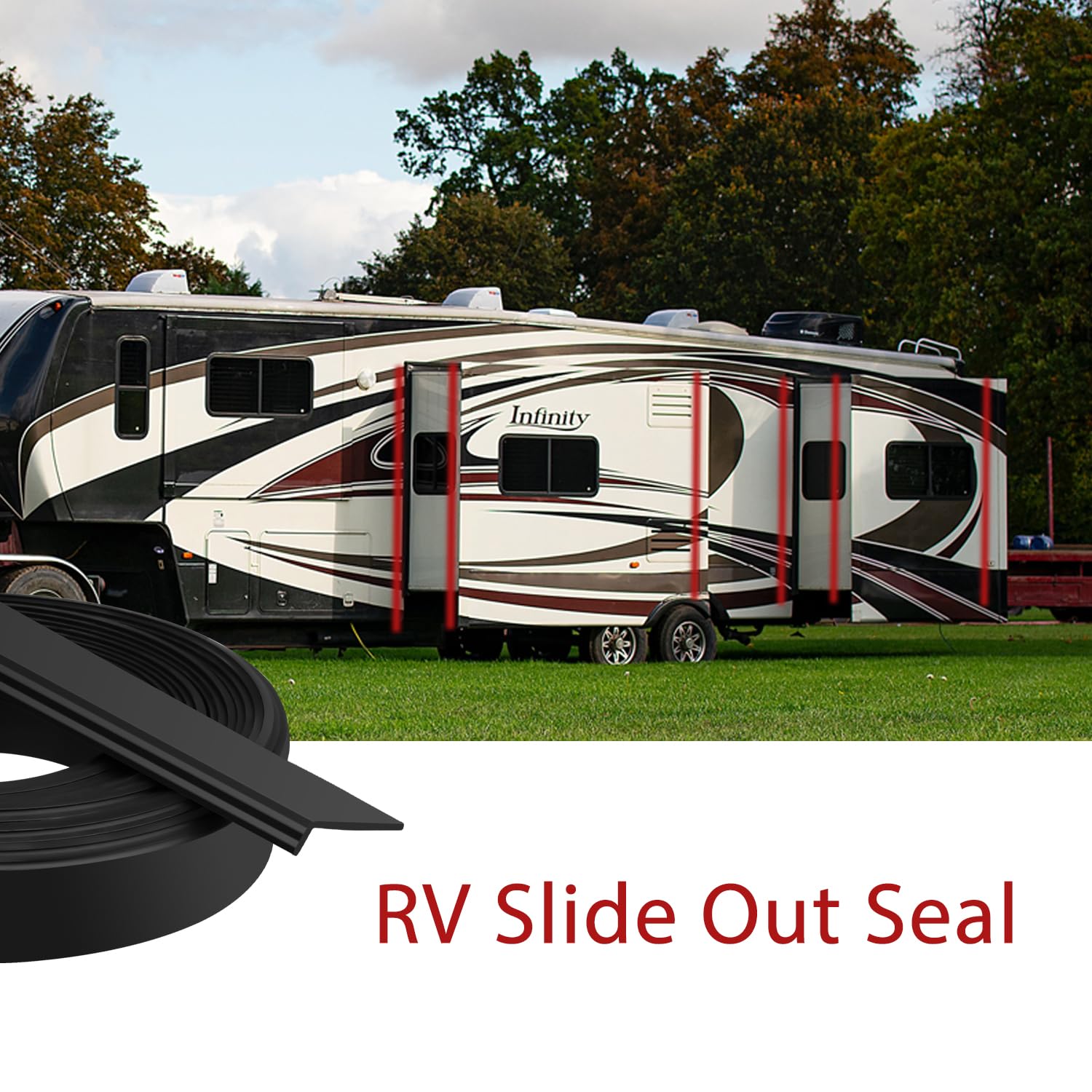 Snapklik.com : Slide Out Seal RV Slide Out Wiper Seal Replacement Kit ...