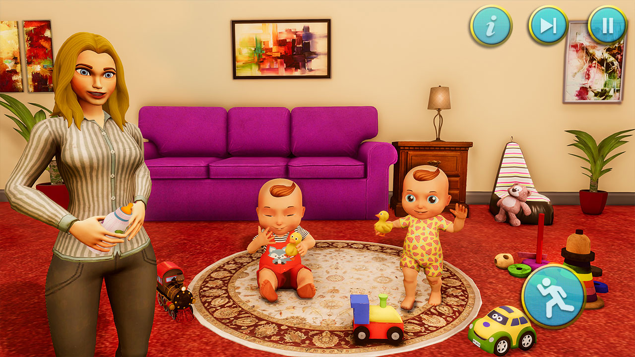 Pregnant Mother Simulator- Newborn Twin Baby Games - App on the Amazon ...