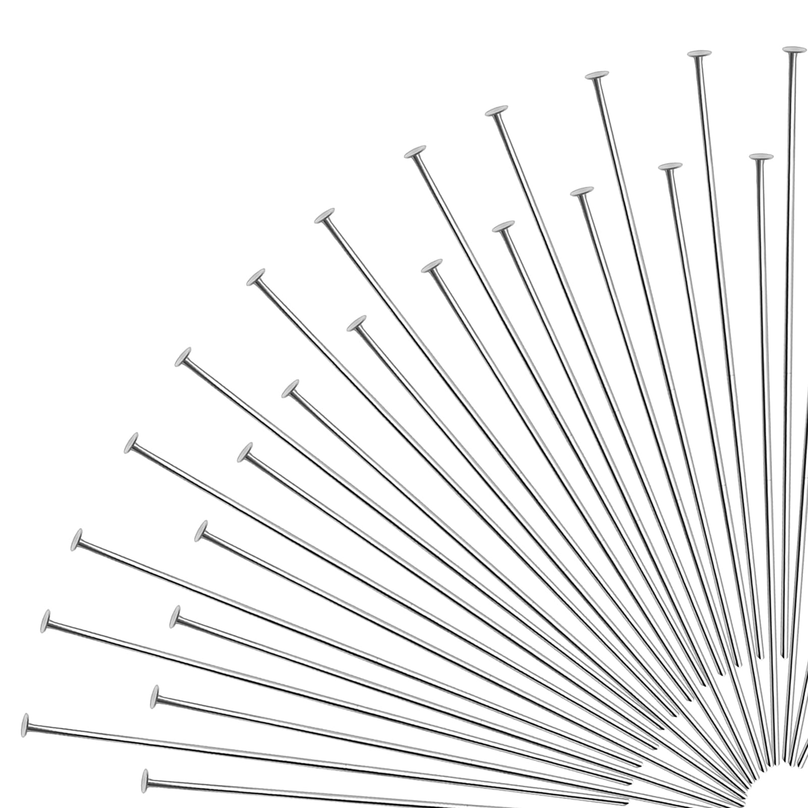 Amazon.com: TOAOB 200pcs Stainless Steel Head Pins Set for Jewelry ...