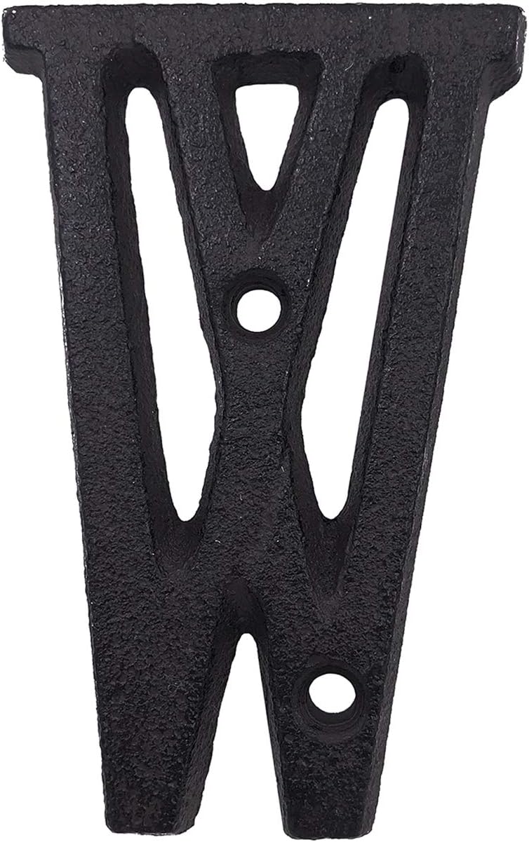 Amazon.com: YICC 3 Inch House Letters, Cast Iron Mailbox Letter/Home ...