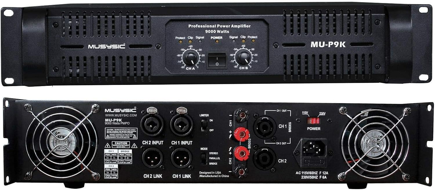 Dj power amplifier - journeyleo