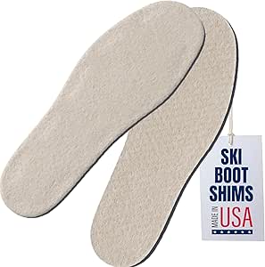 Amazon.com: Boxum Ski Boot Shim Insoles for Volume Adjustment - 1/8 ...