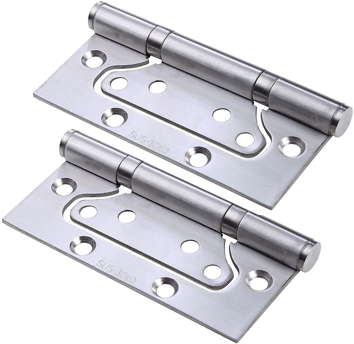 UHPPOTE 4"x3" Stainless Steel Composite Eccentric Shaft Axis Hinge Non ...