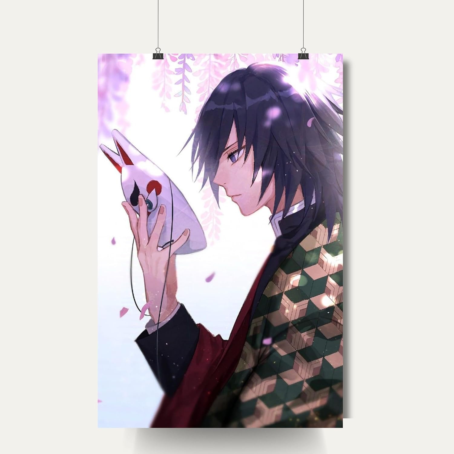 Giyu Tomioka Poster | Demon Slayer Anime - kimetsu no yaiba | Laminated ...