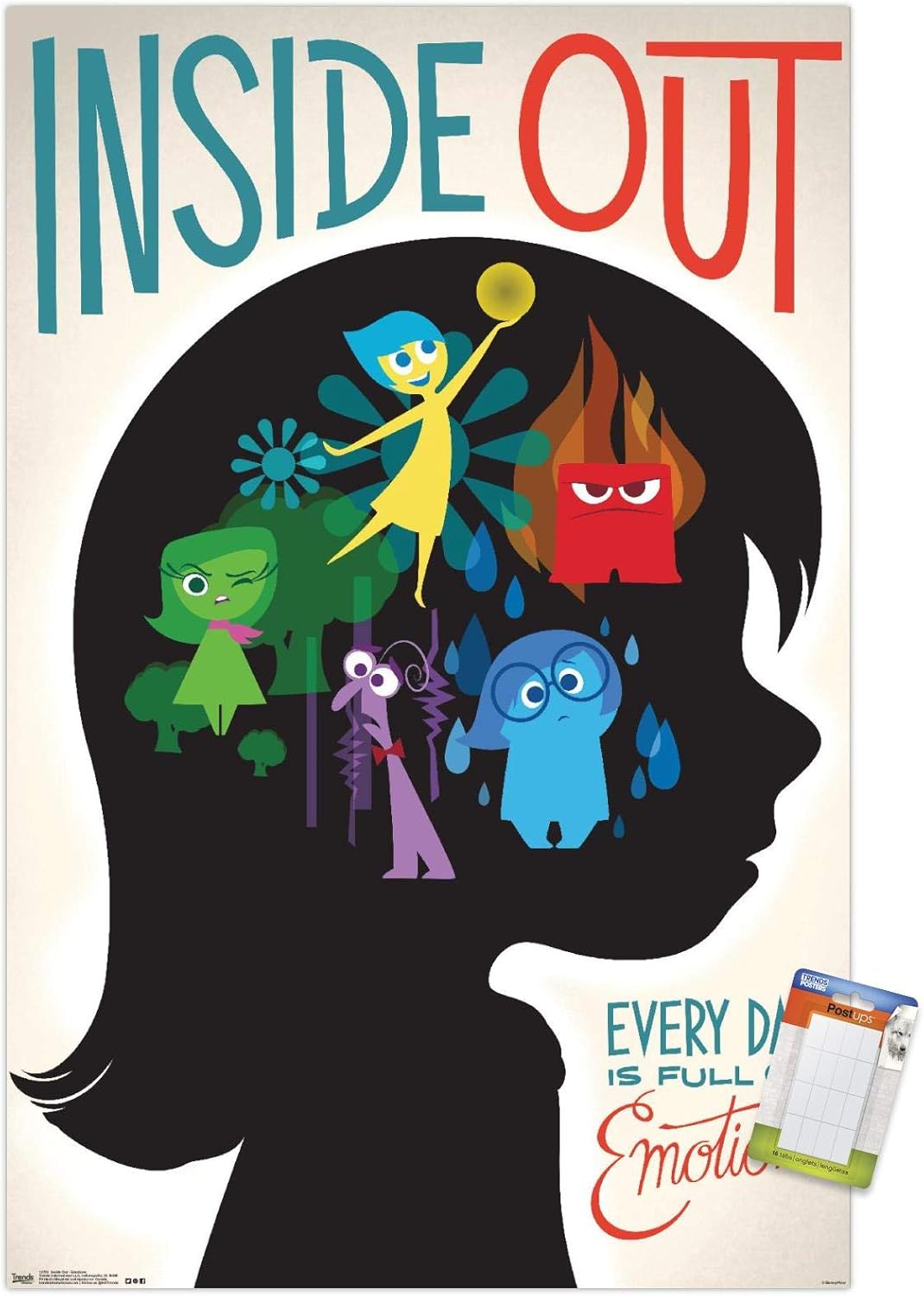 Amazon.com: Trends International Disney Pixar Inside Out - Emotions ...