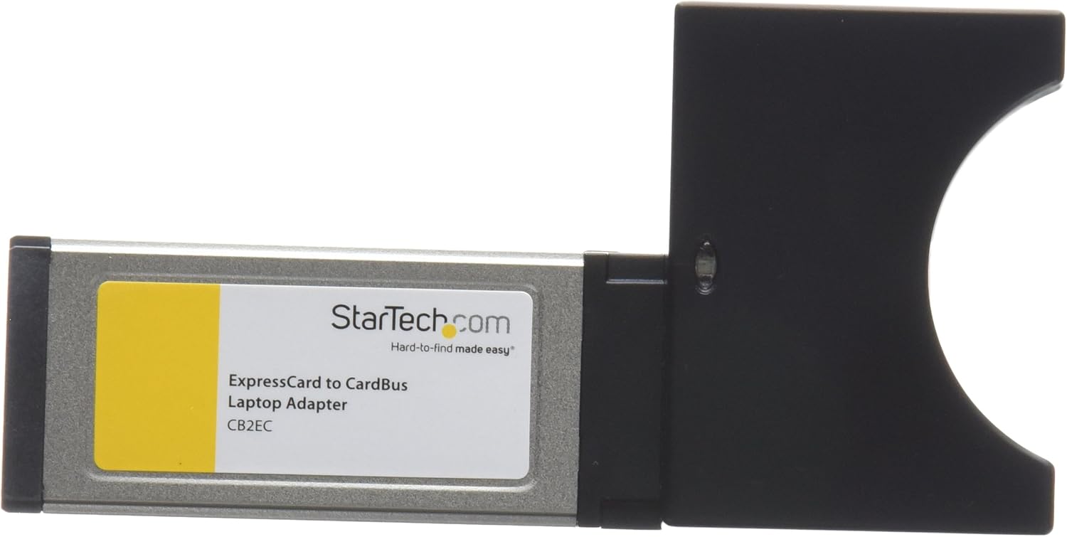 Amazon.com: StarTech.com ExpressCard to CardBus Laptop Adapter PC Card ...