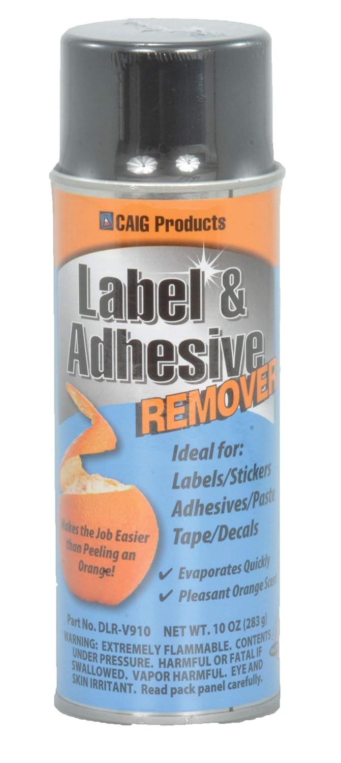 Amazon.com: Caig Labs DLR-V910 Label & Adhesive Remover Spray : Arts ...