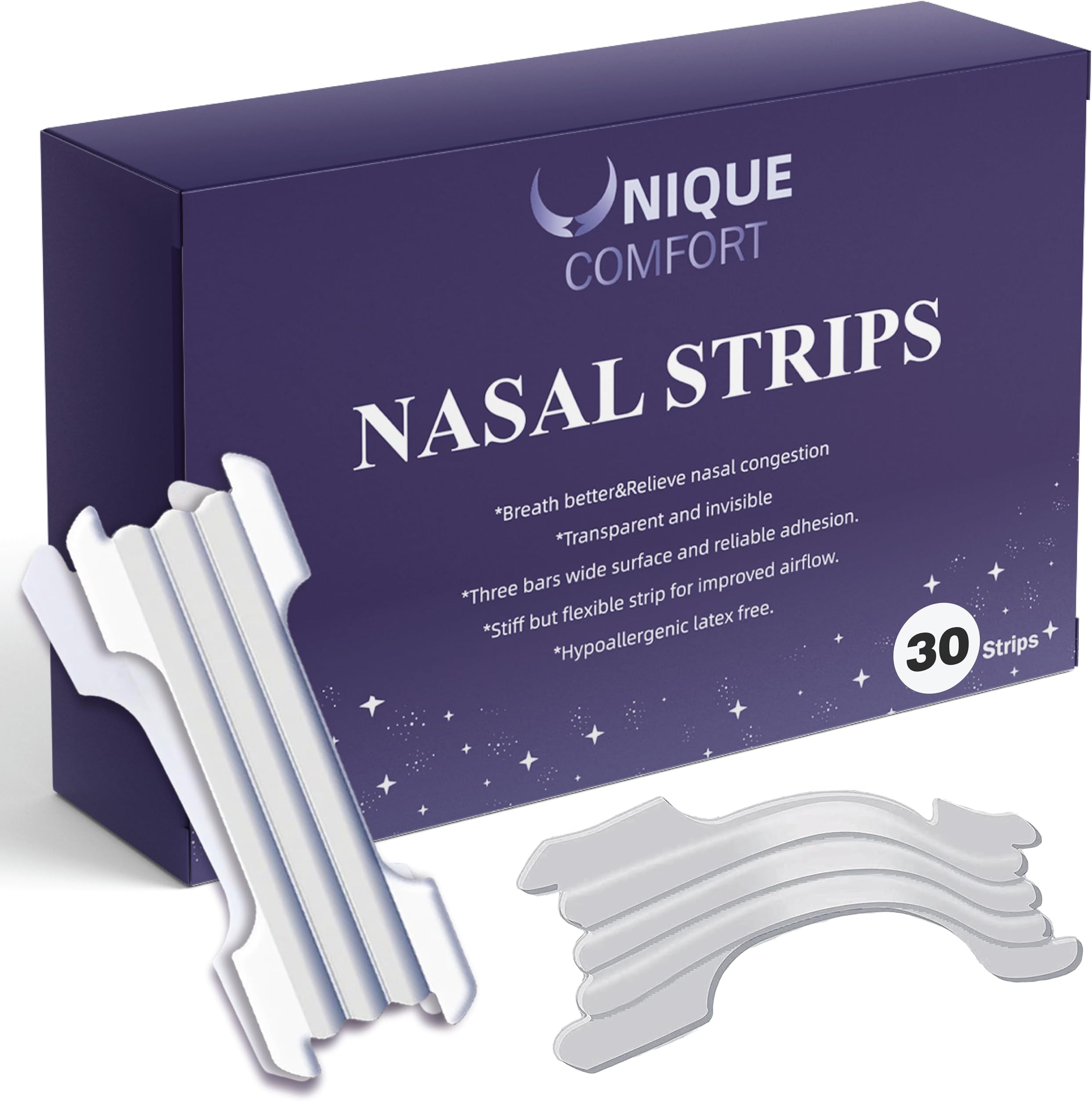 Amazon.com: Upgraded Version - Invisible and Transparent Nasal Strips ...