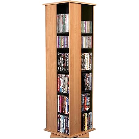 Venture Horizon Revolving Media Tower 600 Oak + Free Shipping
