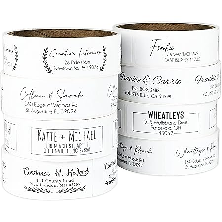 Amazon.com : Personalized Return Address Labels Stickers - Set of 240 ...