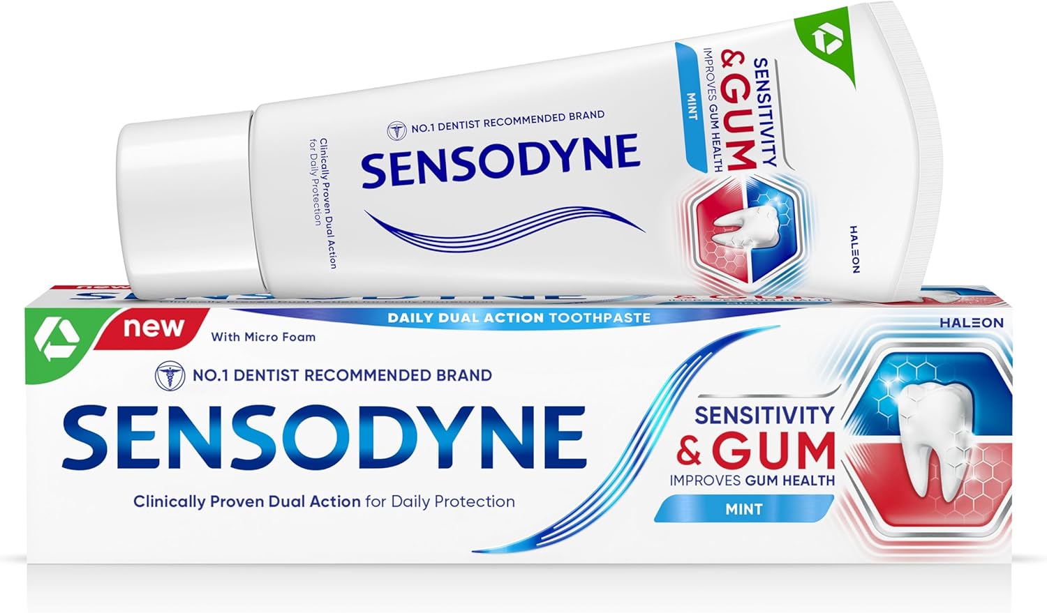Sensodyne Sensitivity & Gum Fluoride Toothpaste, 75ml : Amazon.co.uk ...