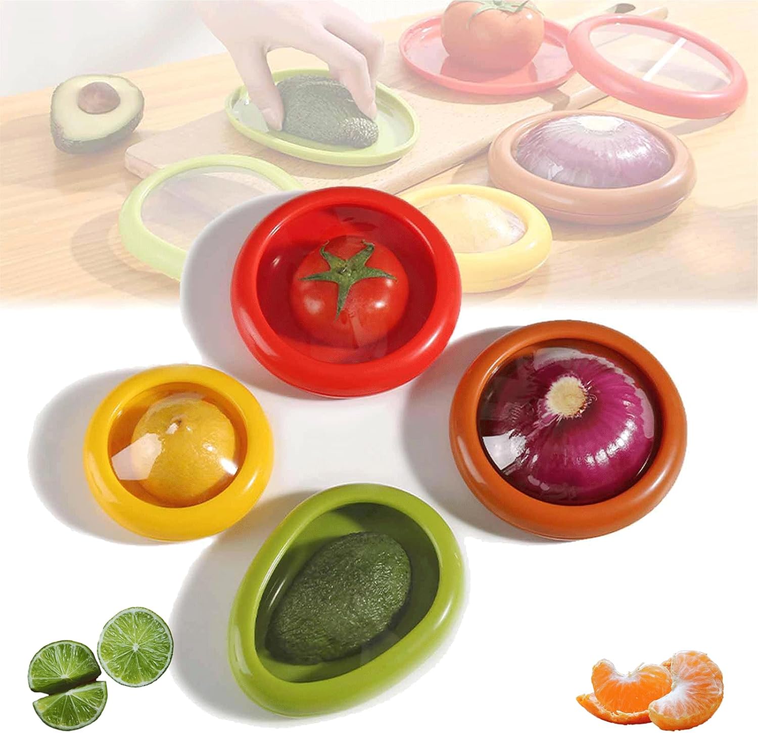 Amazon.com: YouShengle Silicone Fruit Storage Box, 2024 New Silicone ...