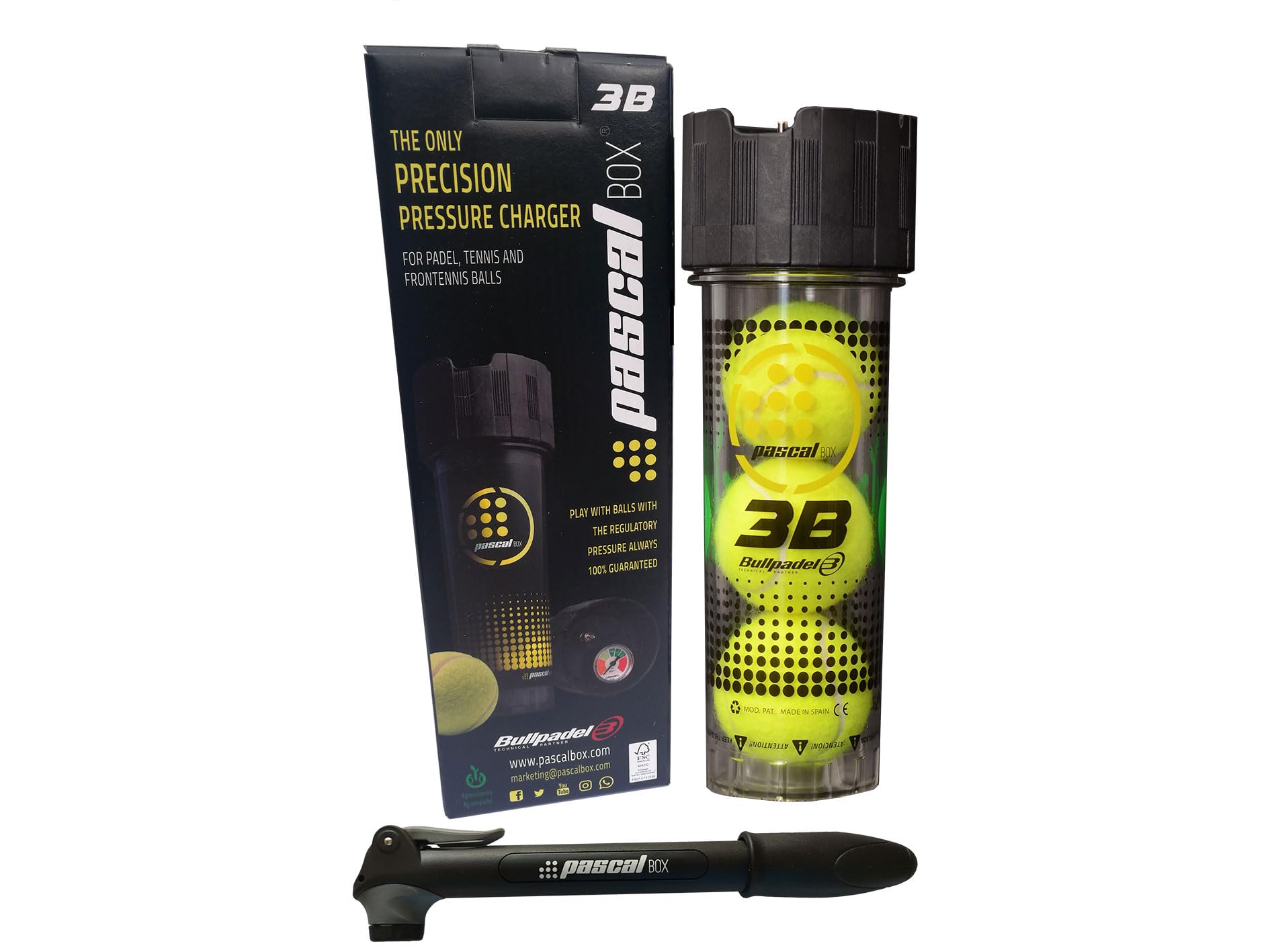 PASCAL BOX - The only high precision all-in-one pressure charger for ...