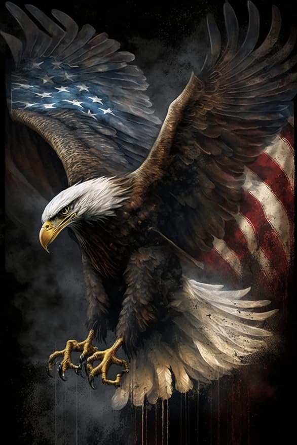 Amazon.com: 1000 Pieces of Puzzle - National Flag Eagle Environmental ...