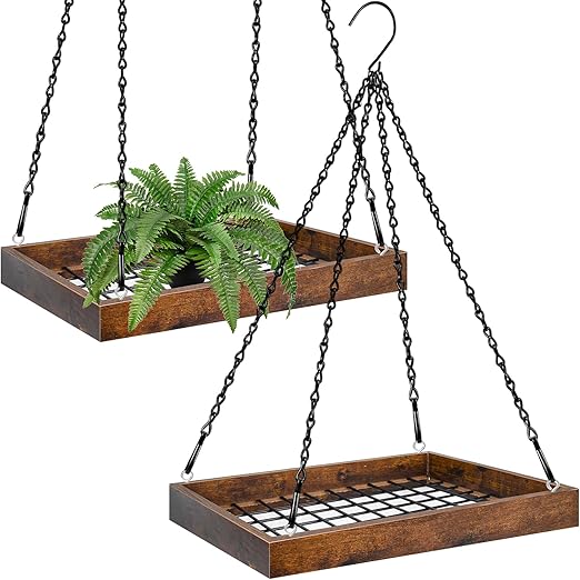 Amazon.com: Plant Hanger Indoor Outdoor, 2 Set 16" Large Hanging ...
