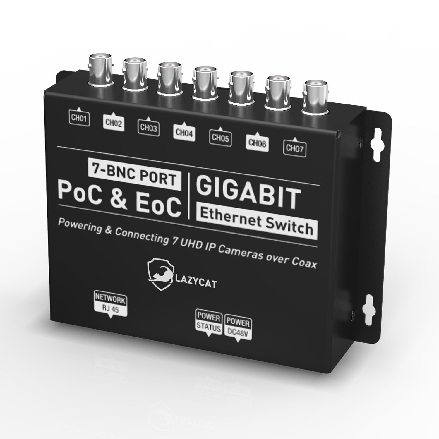 Buy Power And Ethernet Over Coax Transmitter - LAZYCAT LCIOPCT 7 BNC ...
