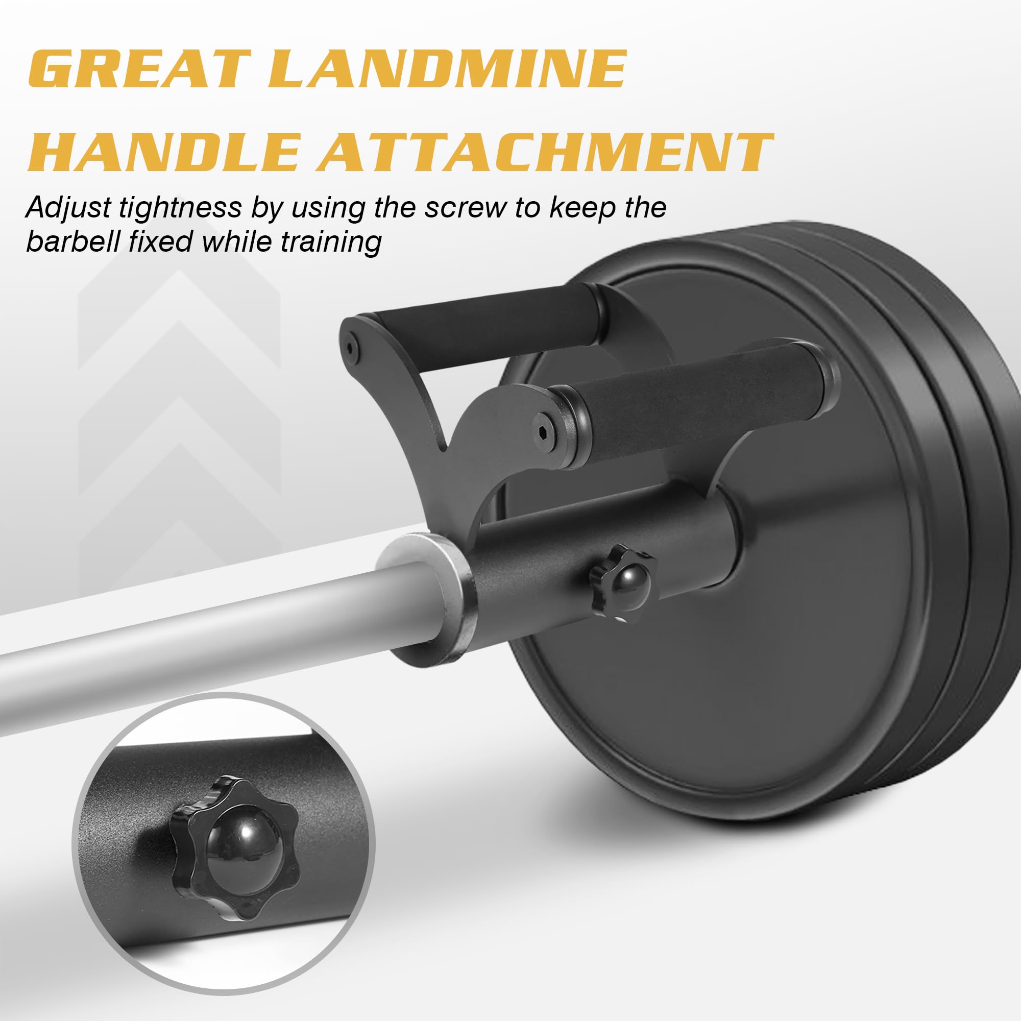 Snapklik.com : Landmine Handle T Bar Row Attachment For 2" Olympic ...