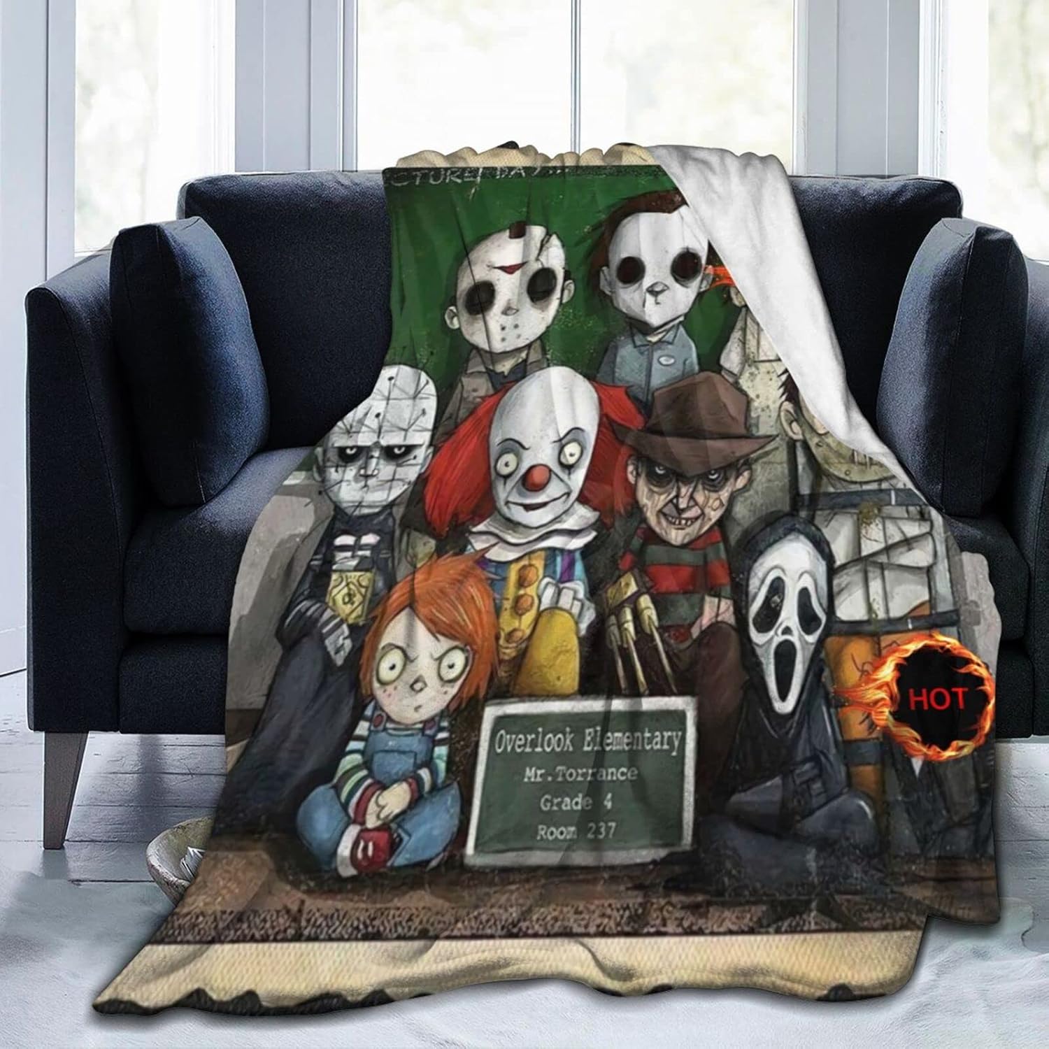Amazon.com: Giafcsa Horror Movie Throw Blanket 50"X40", Ultra-Soft ...
