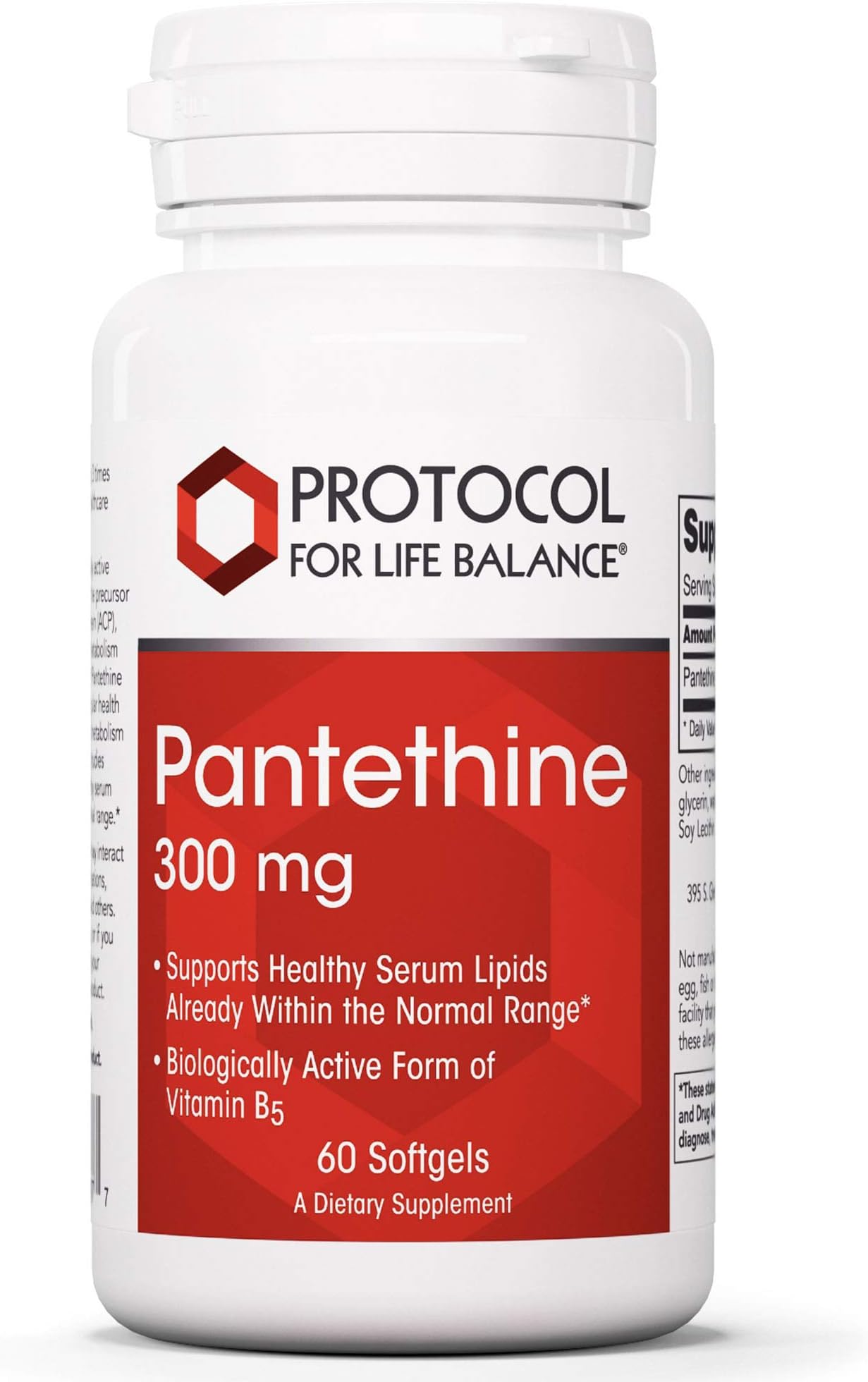 Amazon.com: MONOHERB Pantethine 300 mg per Capsule - 90 Vegetarian ...