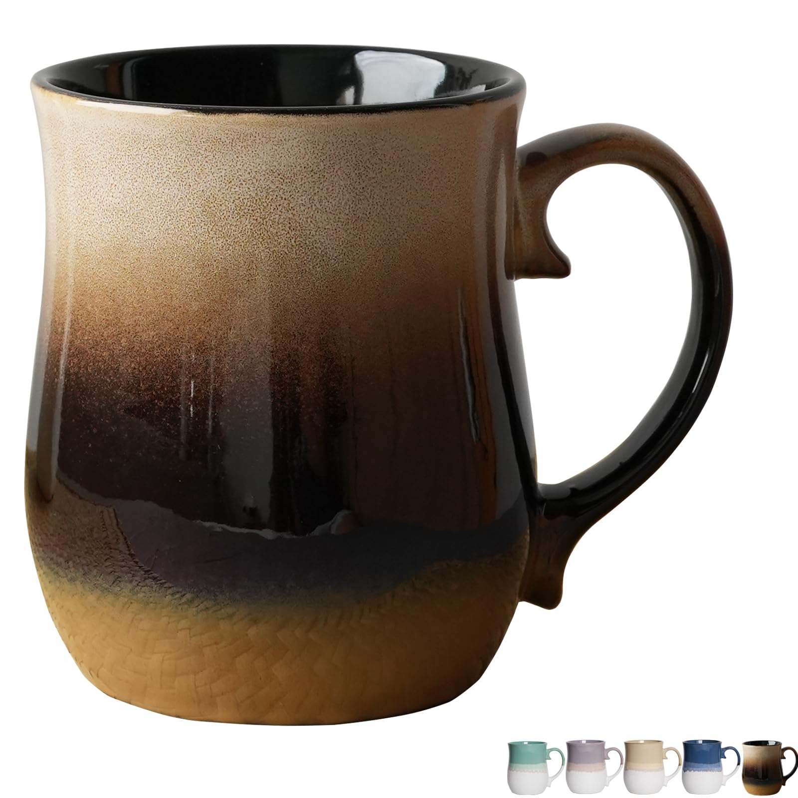Amazon.com: Bosmarlin Extra Large Ceramic Coffee Mug, 26 Oz, Dishwasher ...