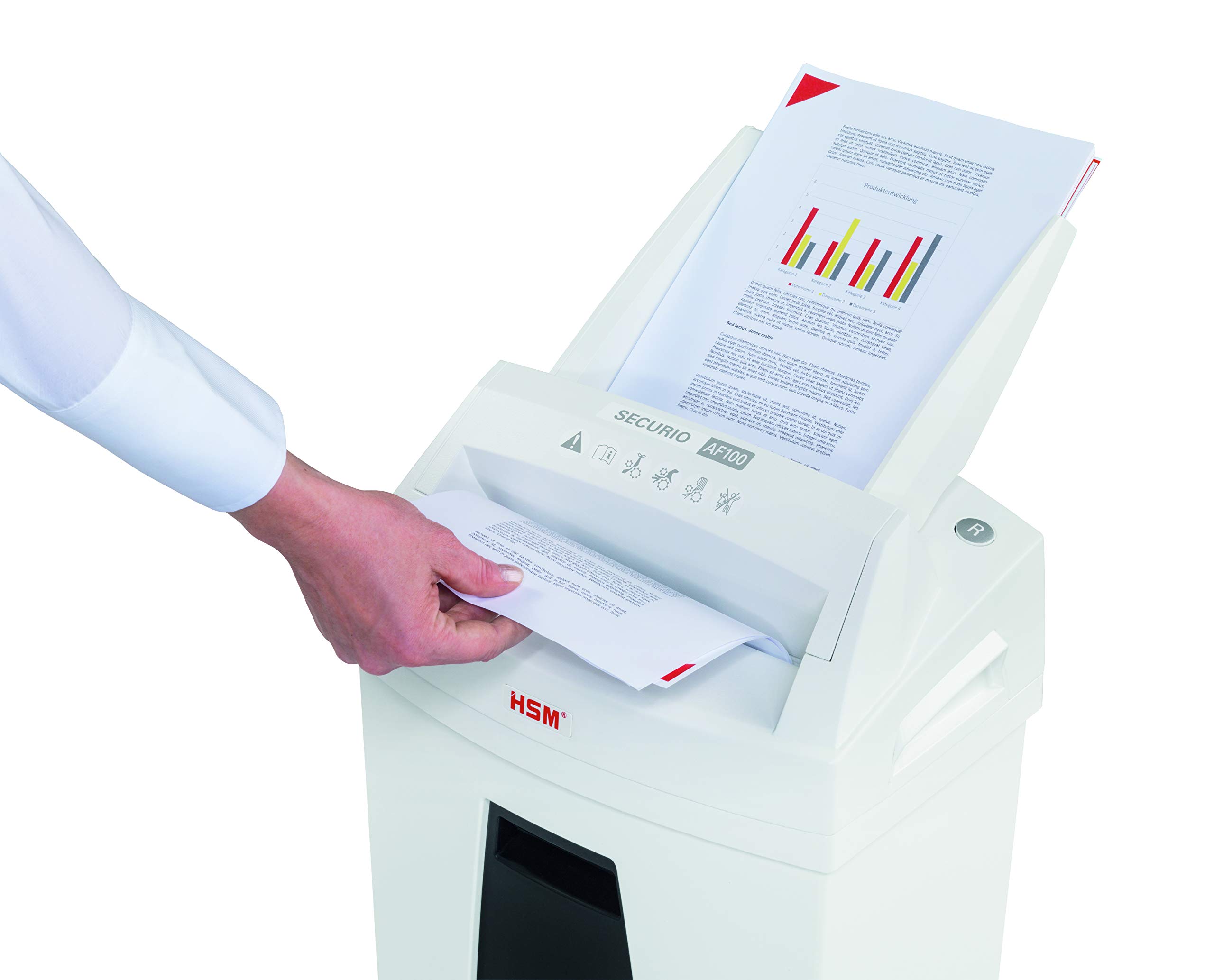Snapklik.com : SECURIO AF100c, 100-Sheet Automatic Cross-Cut Shredder ...