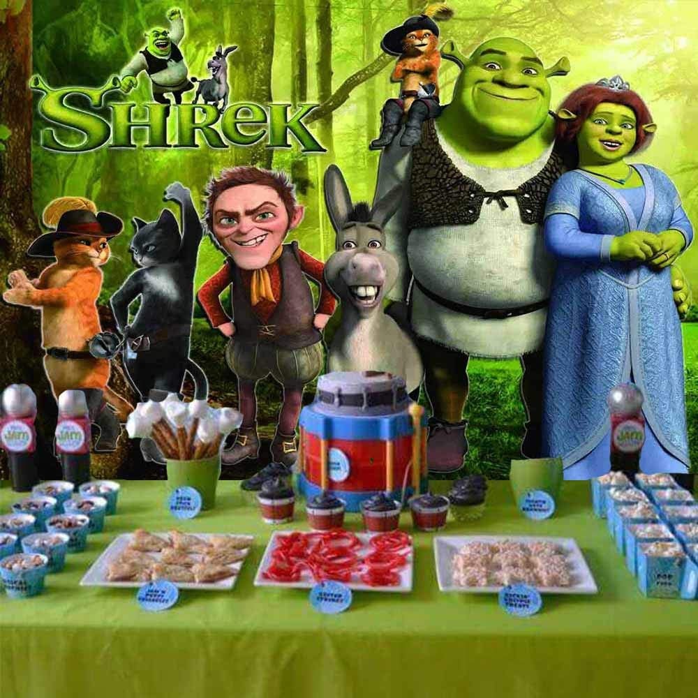 Shrek Backdrop Party Supplies Party Decorations Photography Backdrops ...
