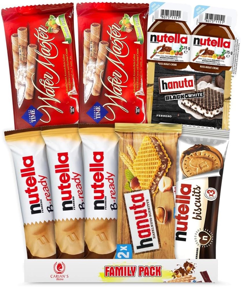 Amazon.com: Nutella Biscuits Resealable Bag, 10.72 Oz : Grocery ...